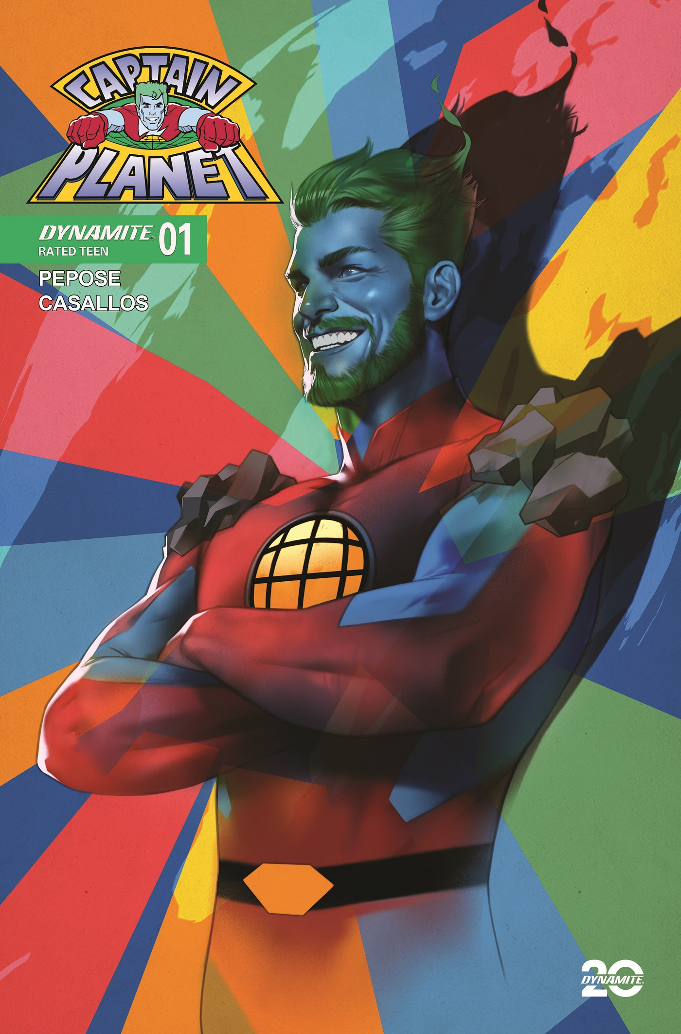 Captain Planet Comic to Reboot Classic Cartoon for 21st Century - Comic ...