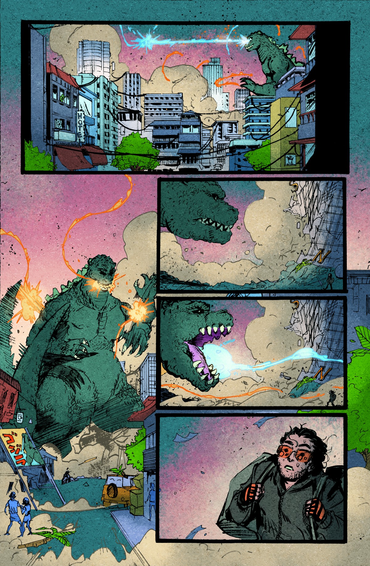Exclusive Godzilla: Heist #1 Review: A Big Score - Comic Book Movies ...