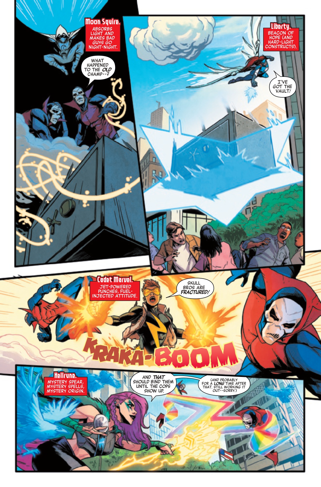 New Champions #1 Preview Sets Up New Teen Superhero Team - Comic Book ...