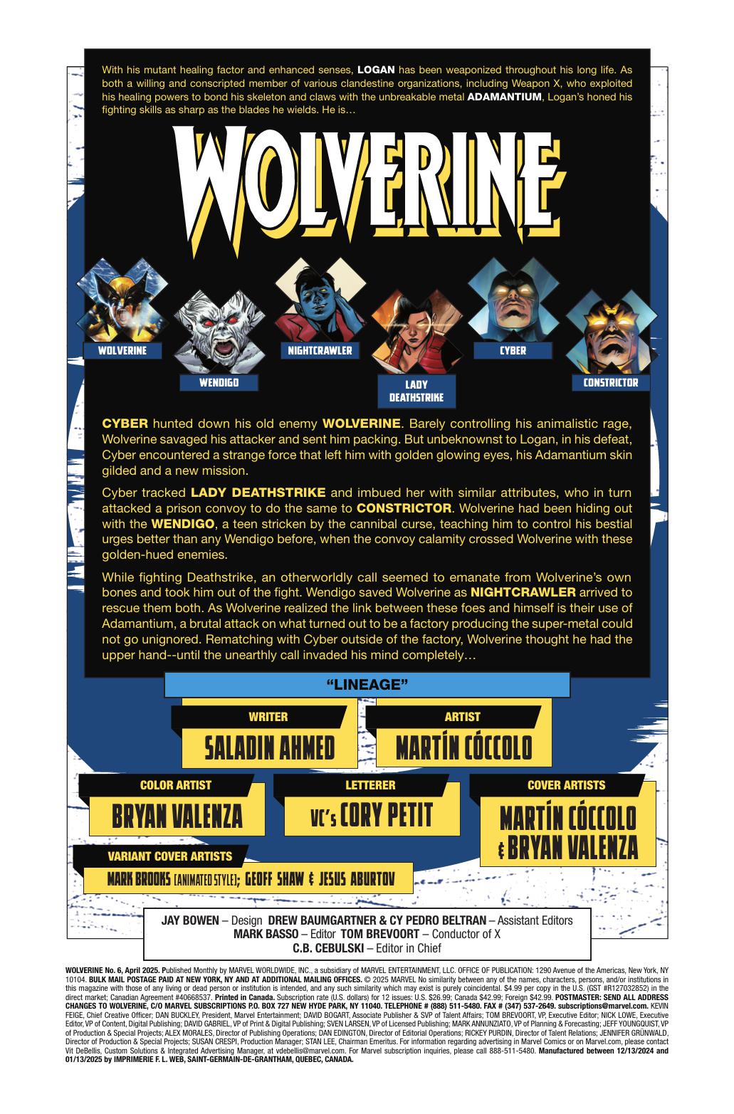 Wolverine #6 Preview Reunites Logan and Laura Kinney - Comic Book ...