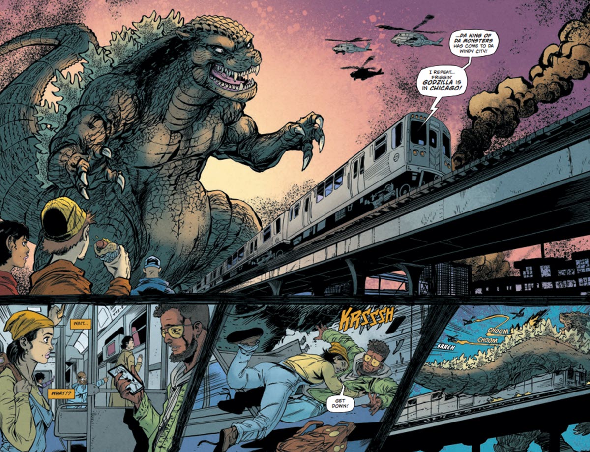 Godzilla vs. America #1 Review: Deep Dish Kaiju - Comic Book Movies and ...