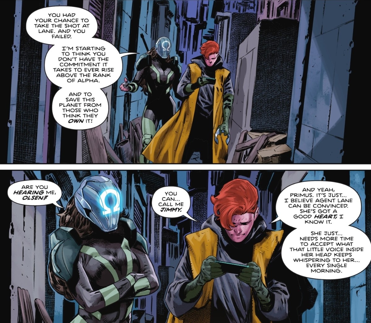 Absolute Universe Jimmy Olsen Is a Terrorist Trying to Kill Lois Lane ...