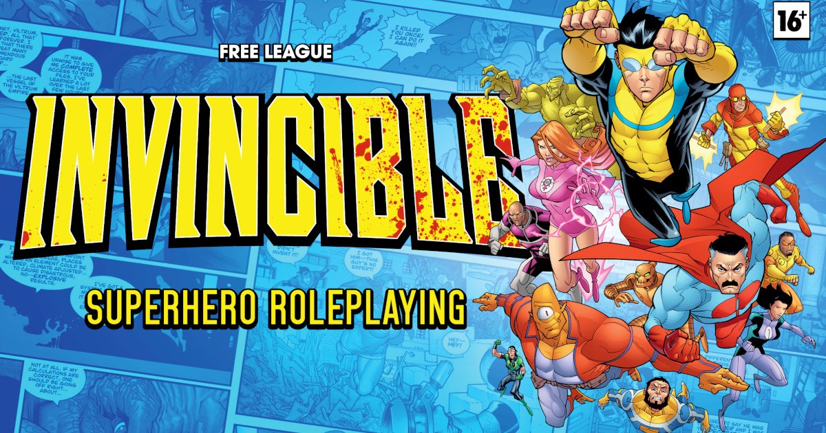 Invincible - Superhero Roleplaying Game Announced by Free League ...