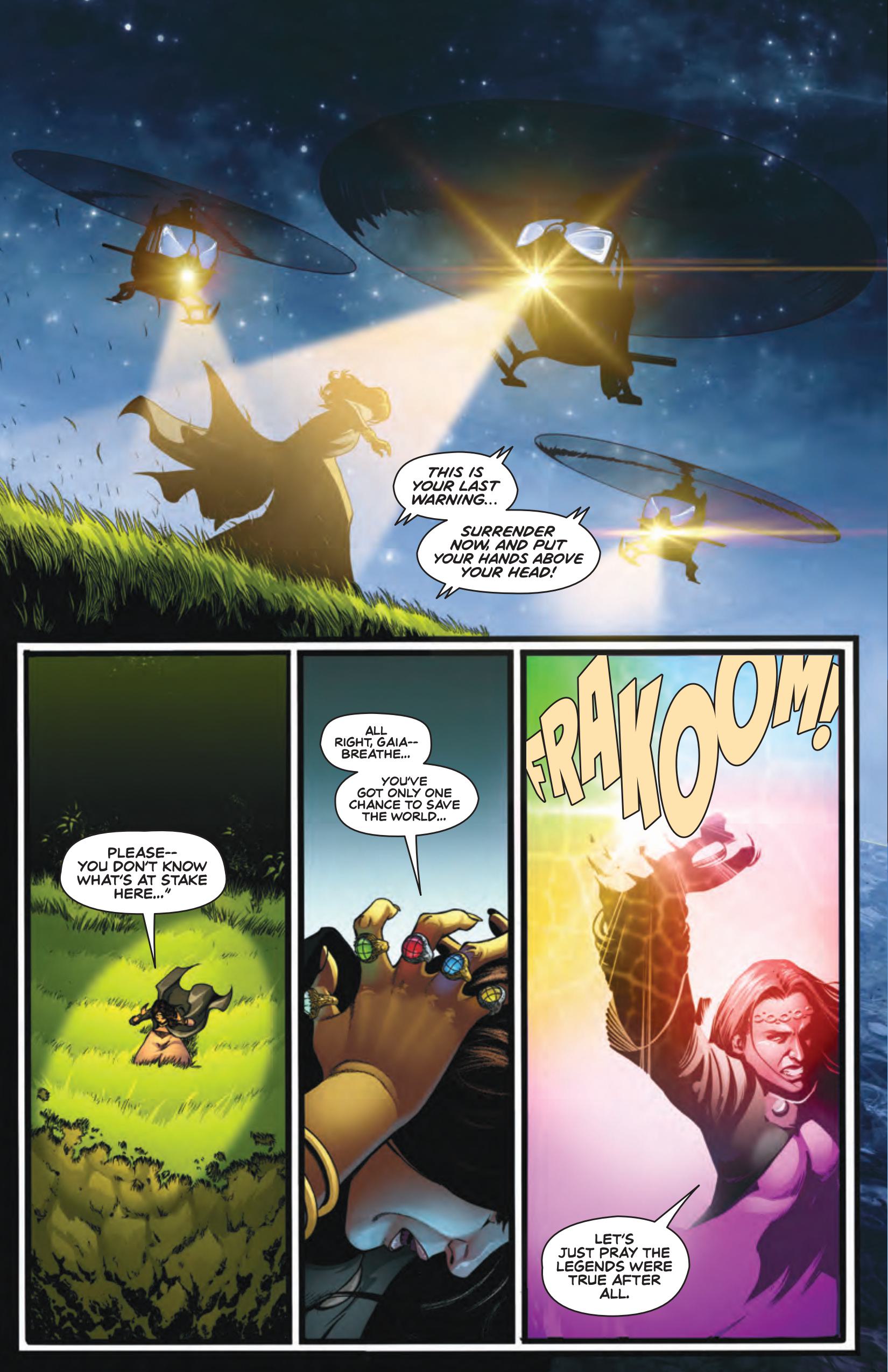 Captain Planet Comic Preview Shows Earth's Greatest Champion in Action ...