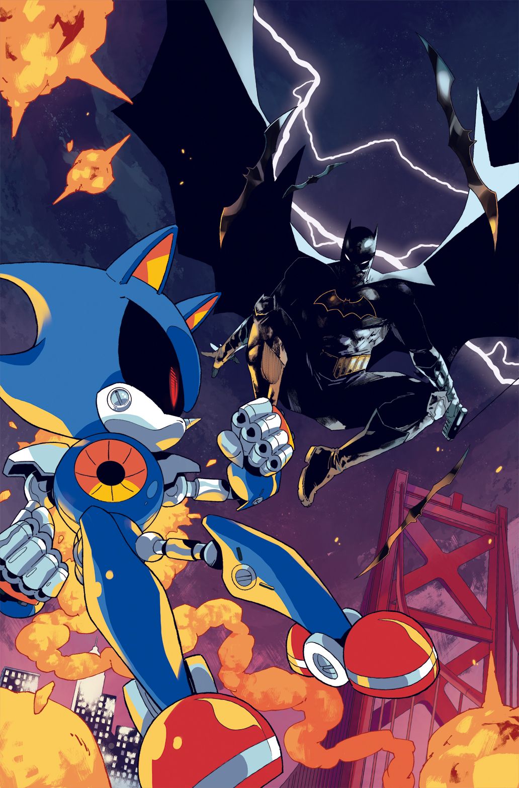 Justice League & Sonic the Hedgehog Collide in New DC Crossover Series