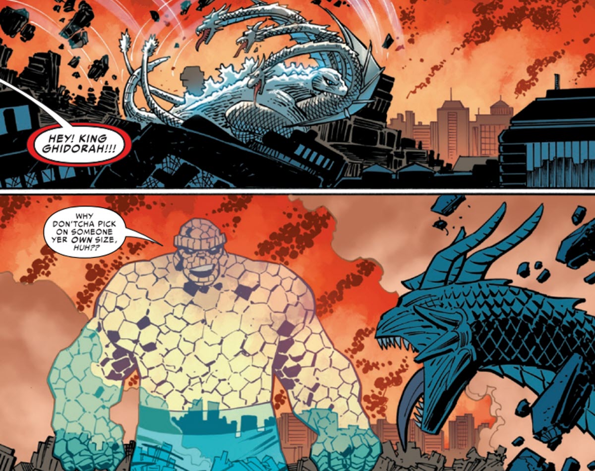 Fantastic Four: Invisible Woman Gets New Power Fighting With Godzilla