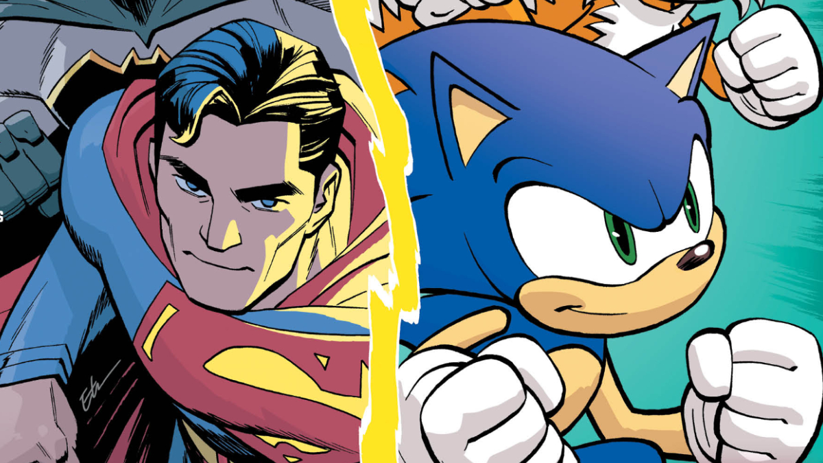 Justice League & Sonic the Hedgehog Collide in New DC Crossover Series