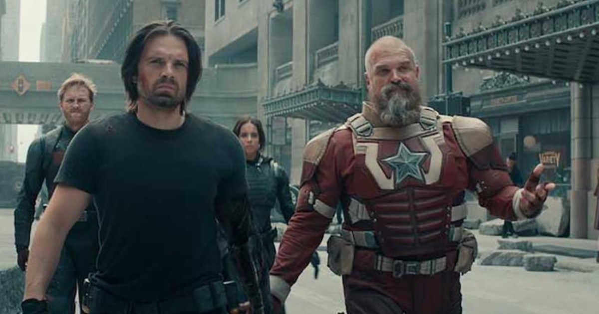 Sebastian Stan Debuts New Look Amid Thunderbolts* Press Tour