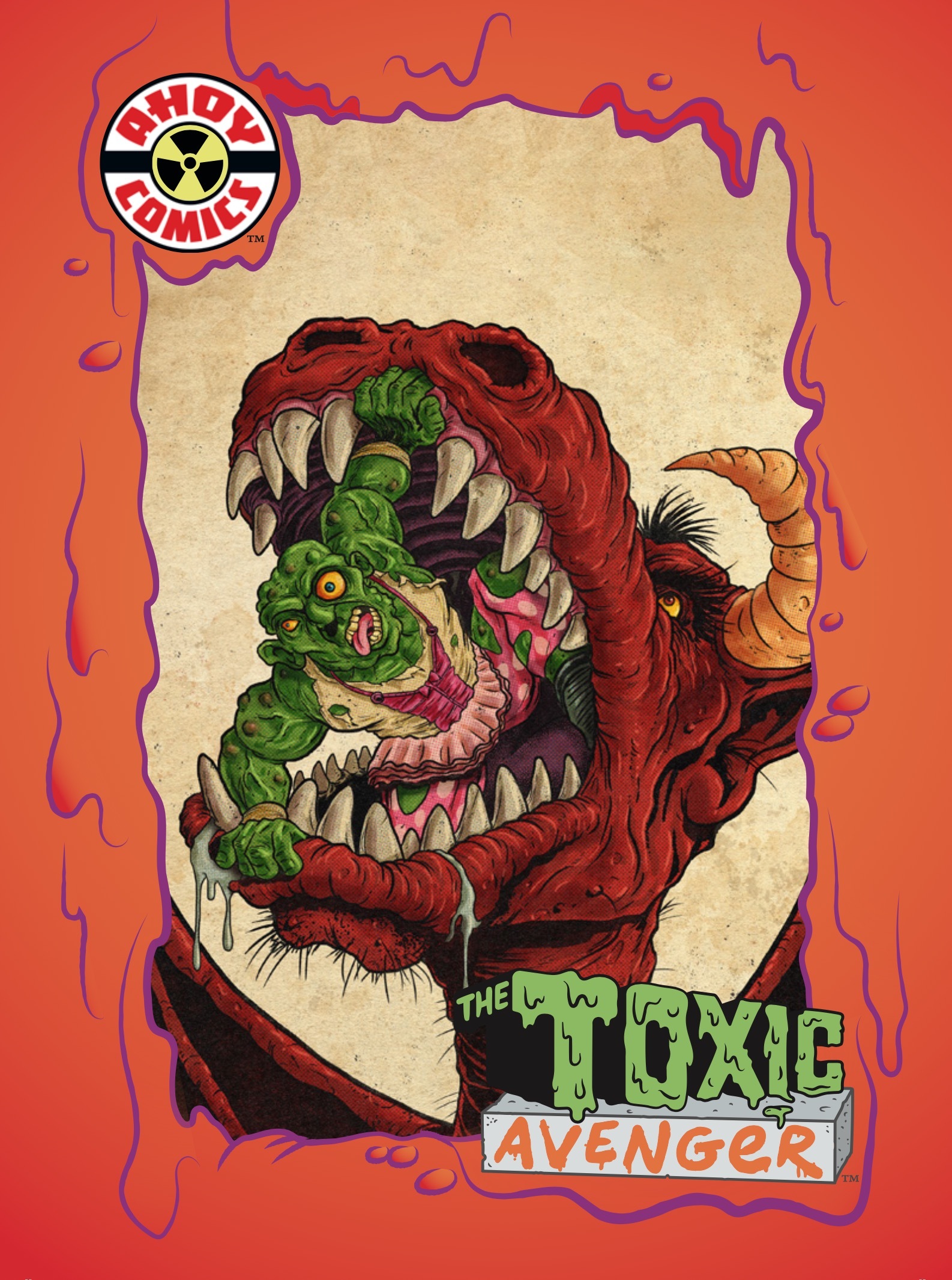 First Look at Toxic Avenger Comic Book Collectible Trading Cards ...