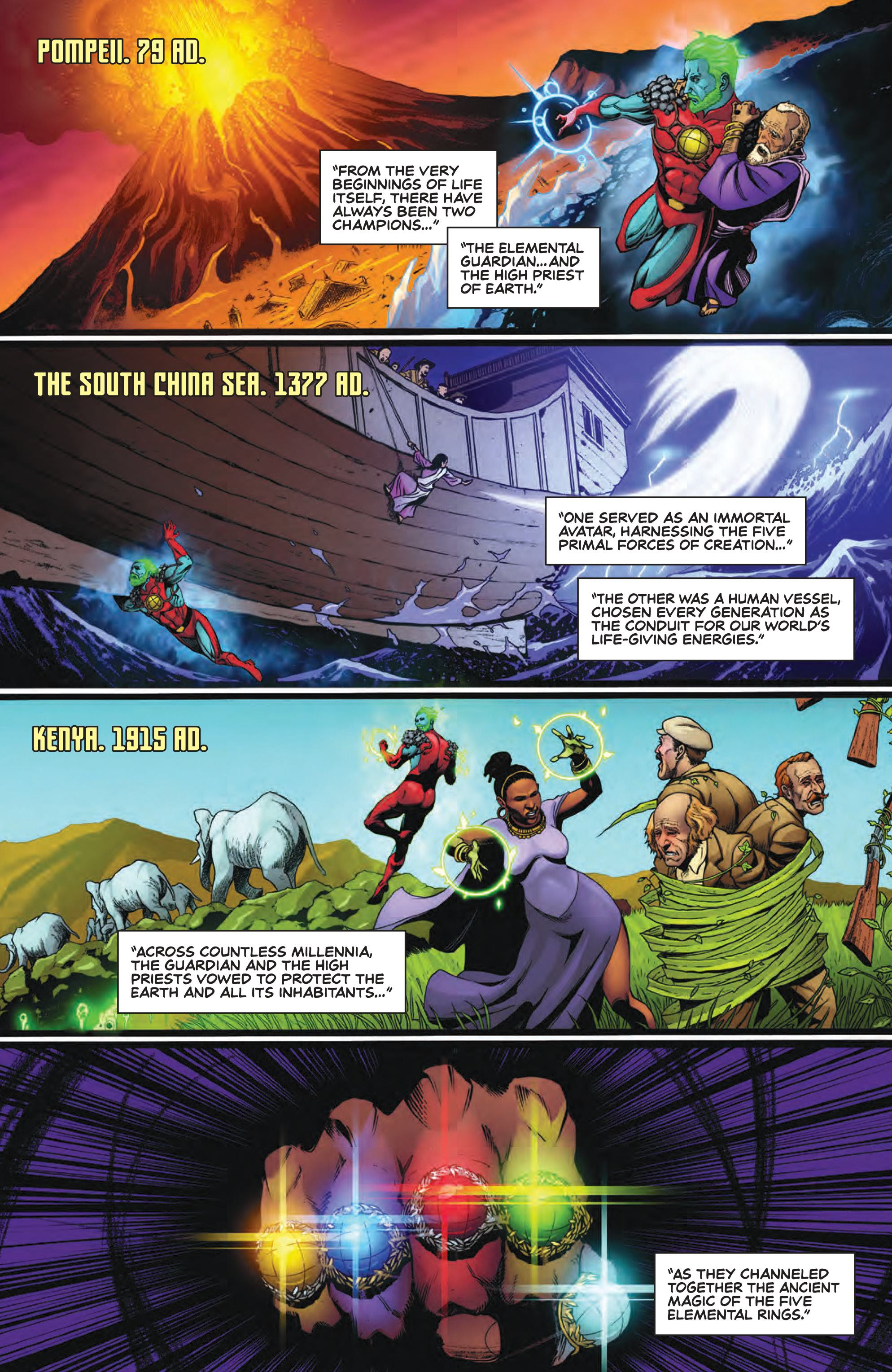 Captain Planet Reveals Planeteers’ New Origins, Teases First Meeting ...