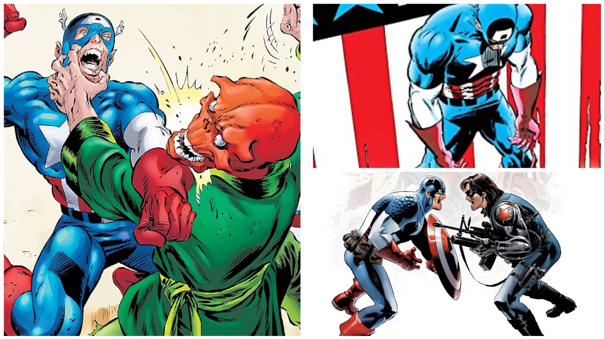 Captain America Comic Book Logo
