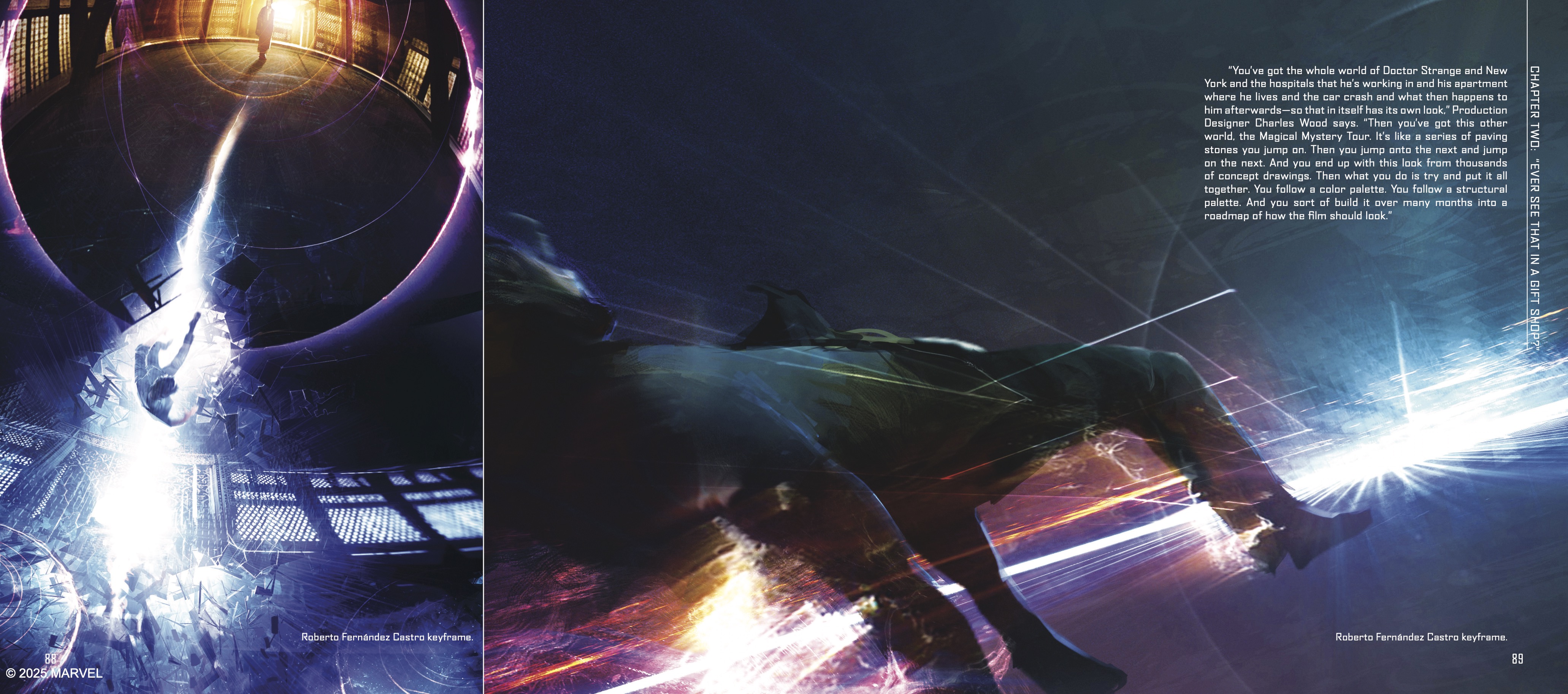 Doctor Strange Art Book Preview Displays MCU Movie’s Cosmic Production ...