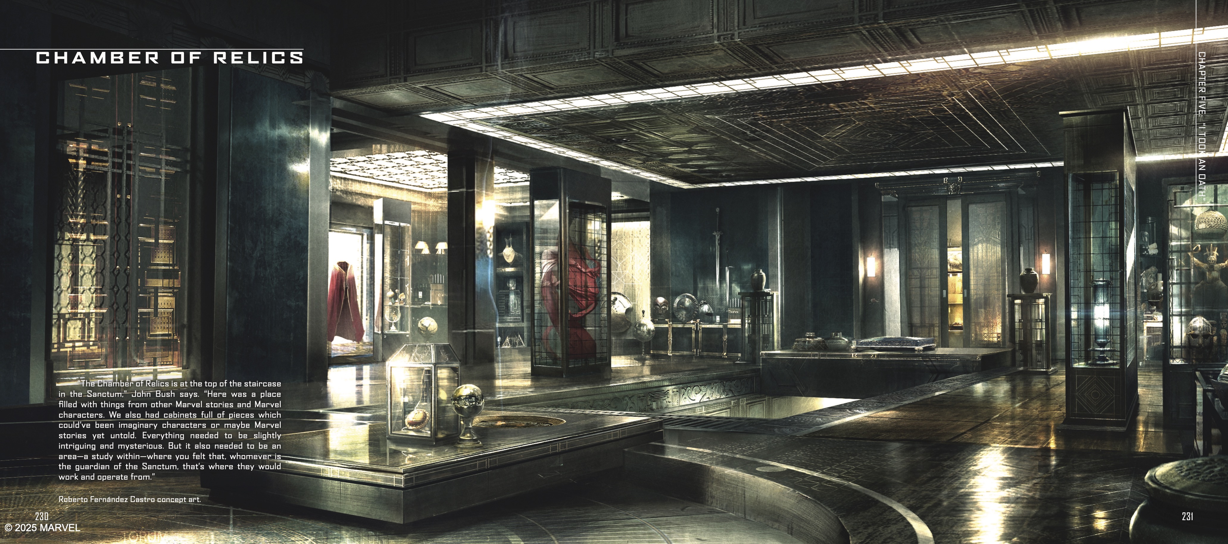 Doctor Strange Art Book Preview Displays MCU Movie’s Cosmic Production ...