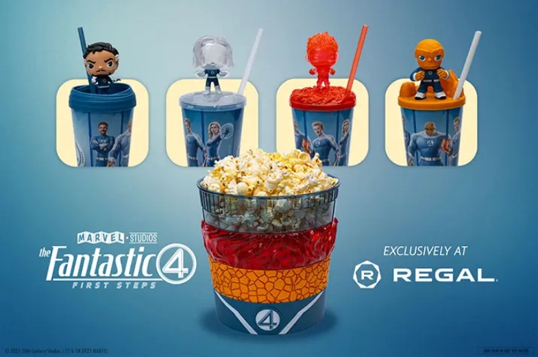 Here's Every Fantastic Four Popcorn Bucket for the 2025 Movie: AMC ...