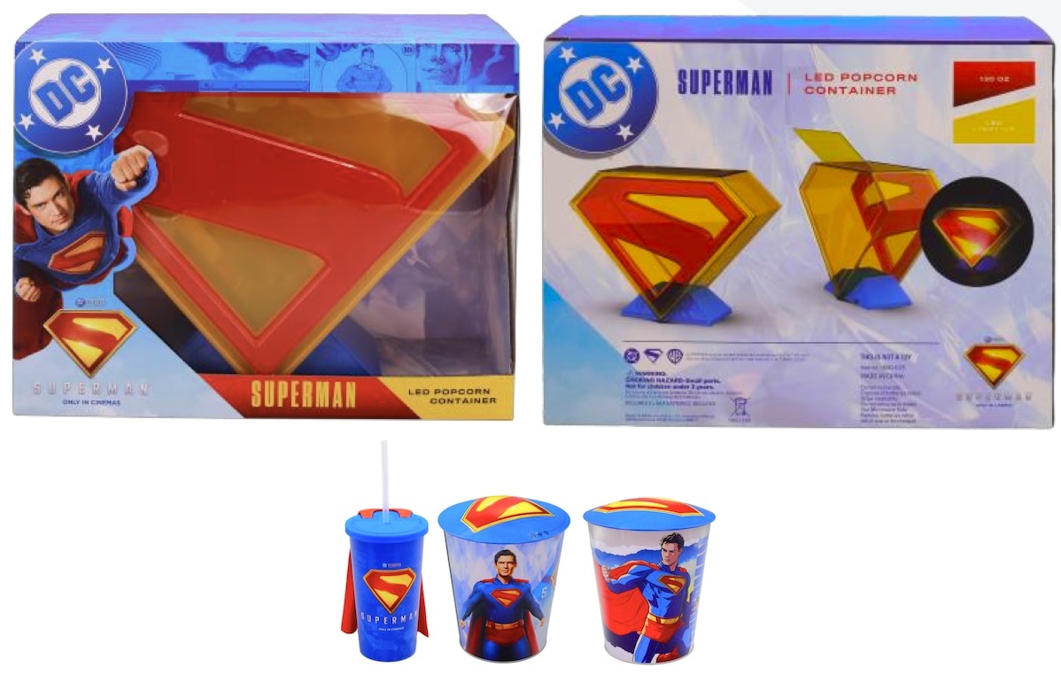 New Superman 2025 Popcorn Buckets Reportedly Revealed - Comic Book ...