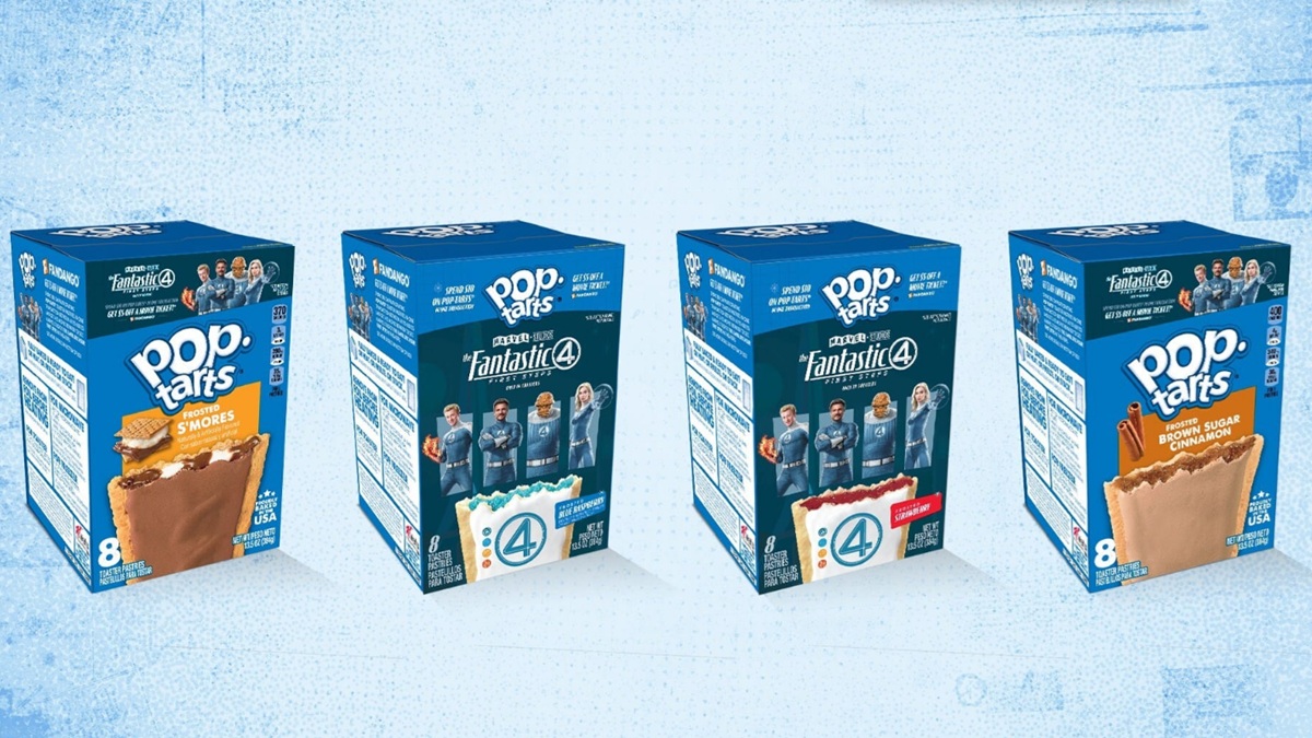 Where to Buy Fantastic Four Blue Raspberry Pop Tarts - Comic Book ...