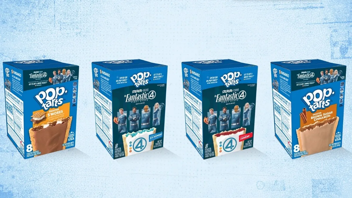 Where to Buy Fantastic Four Blue Raspberry Pop Tarts - Comic Book ...