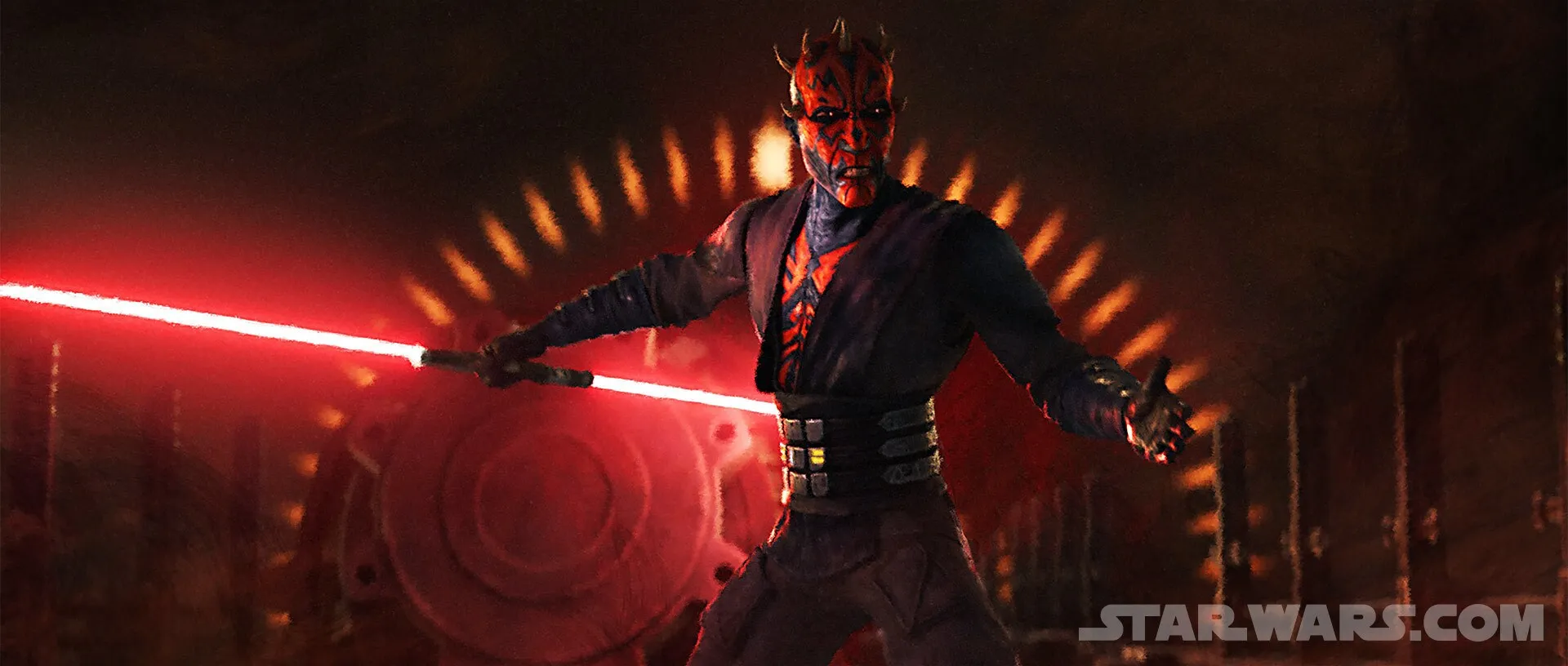 Maul: Shadow Lord Art Gives First Look at Darth Maul Star Wars Show
