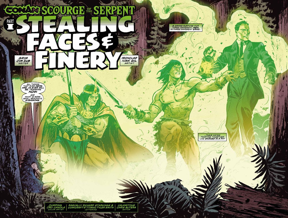 Conan: Scourge of the Serpent #1 Review: Crossover Is Filled With ...