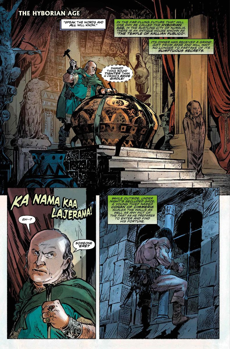 Conan: Scourge of the Serpent #1 Review: Crossover Is Filled With ...