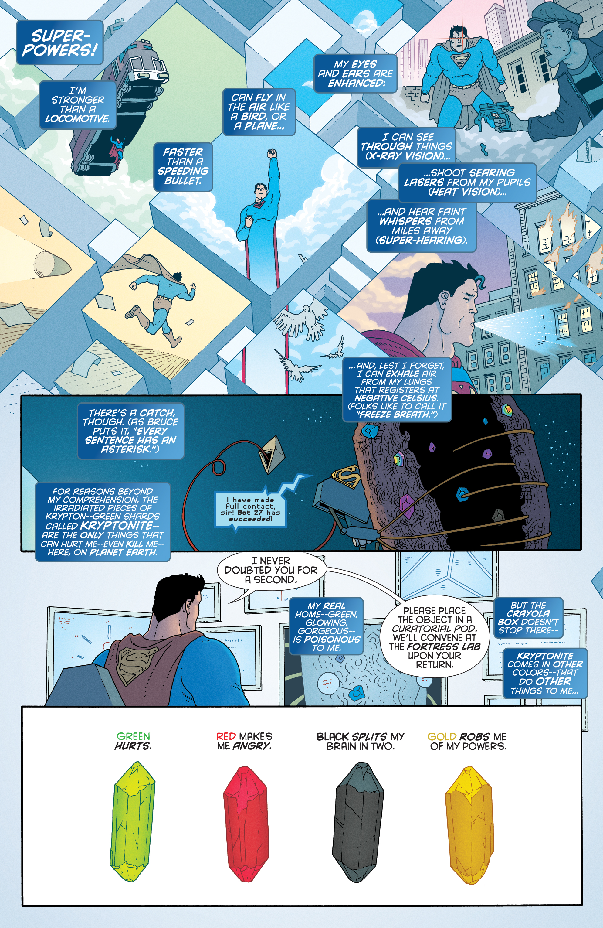 Superman: The Kryptonite Spectrum #1 Review: A Colorful Take on Man of ...