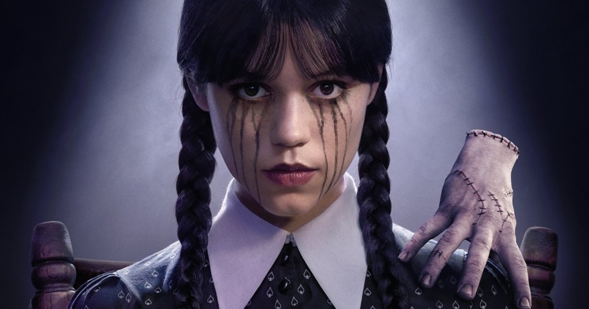 Why Does Wednesday Have Black Tears in Season 2? - Comic Book Movies ...