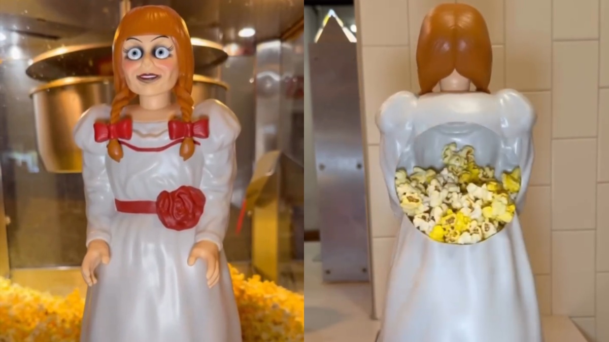 The Conjuring Last Rites Annabelle Popcorn Bucket at Cinemark Price ...