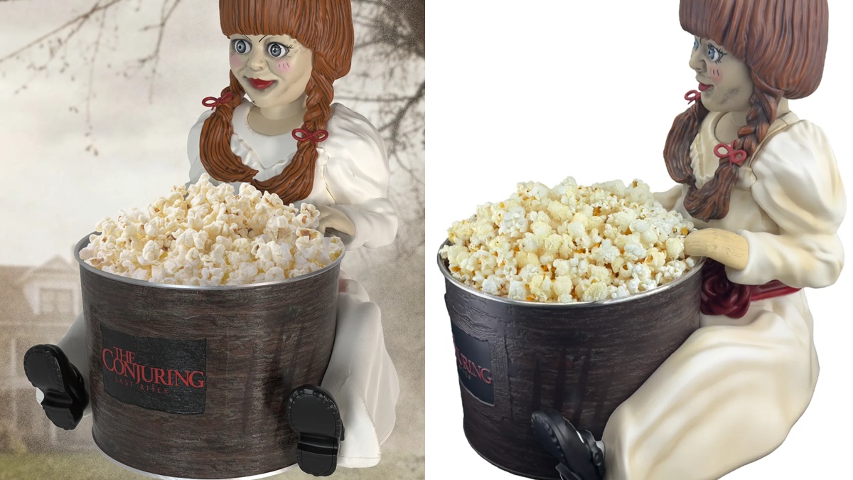 The Conjuring Last Rites Annabelle Popcorn Bucket Price Revealed ...