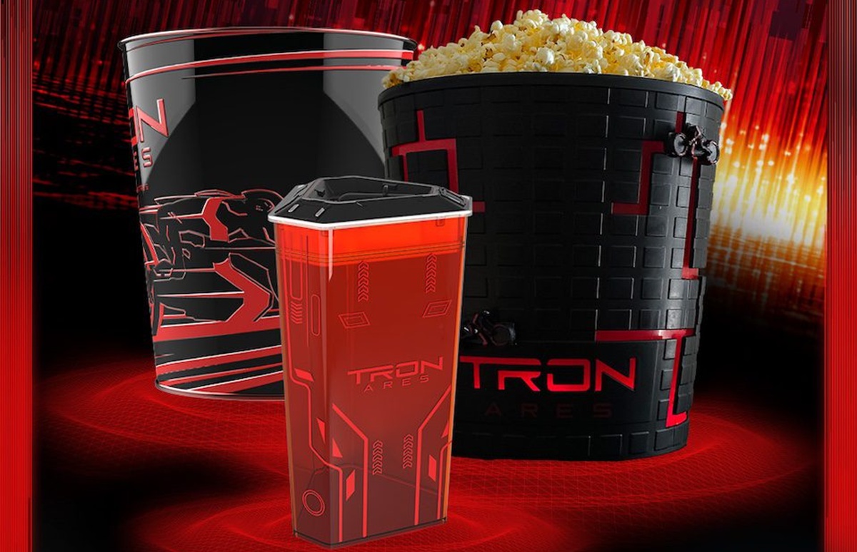 Here's Every Tron Ares Popcorn Bucket (With Prices): AMC, Regal ...