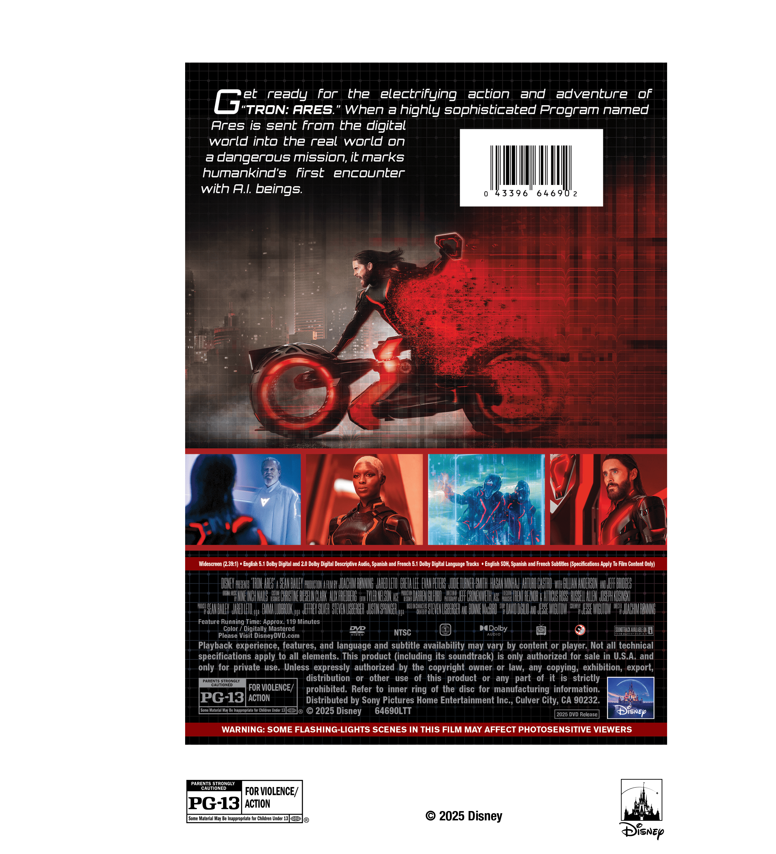 Tron: Ares Digital, 4K, Blu-ray, & DVD Release Dates Set for Jared Leto ...