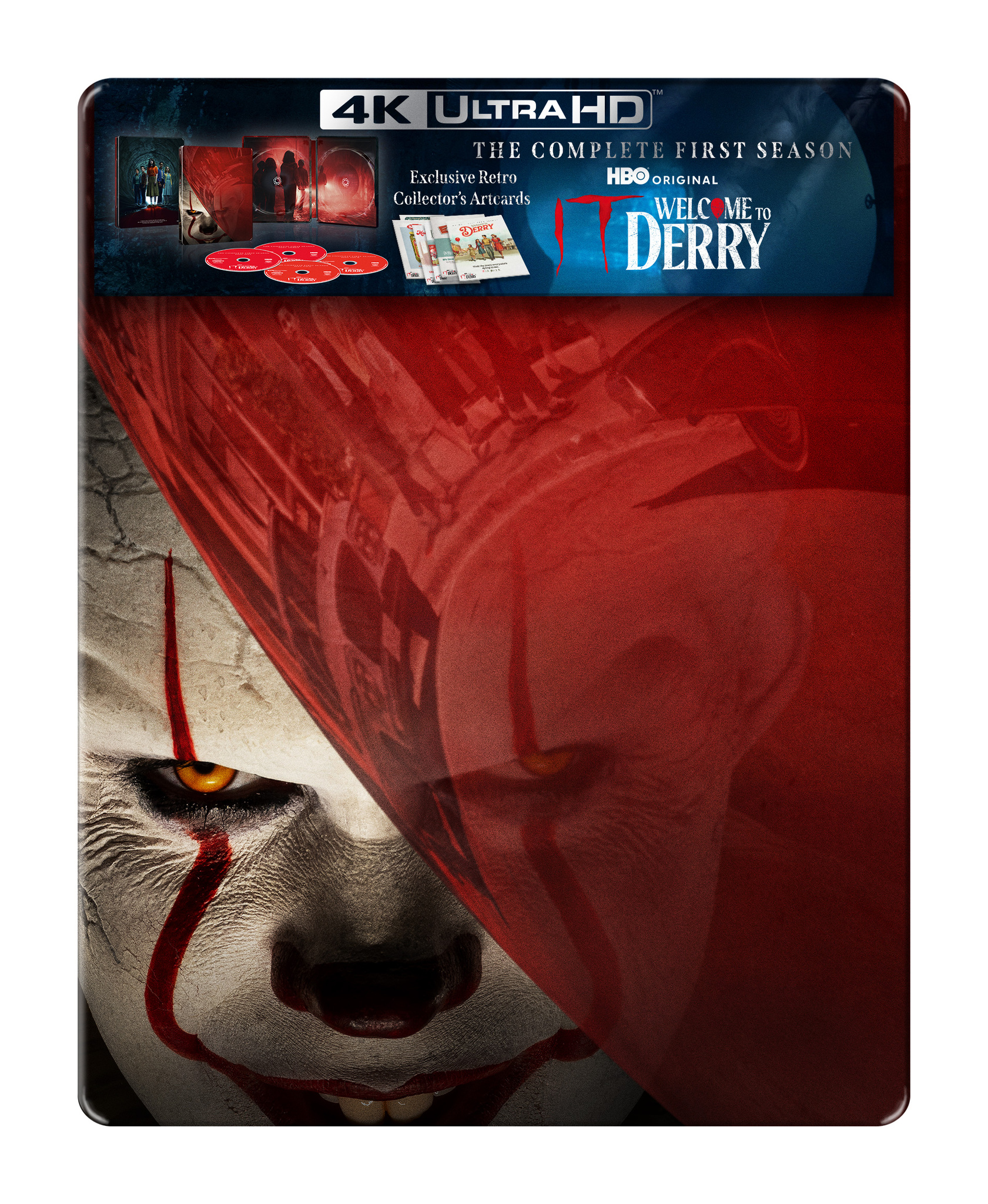 It: Welcome to Derry 4K, Blu-ray, & DVD Release Date Set, SteelBook ...