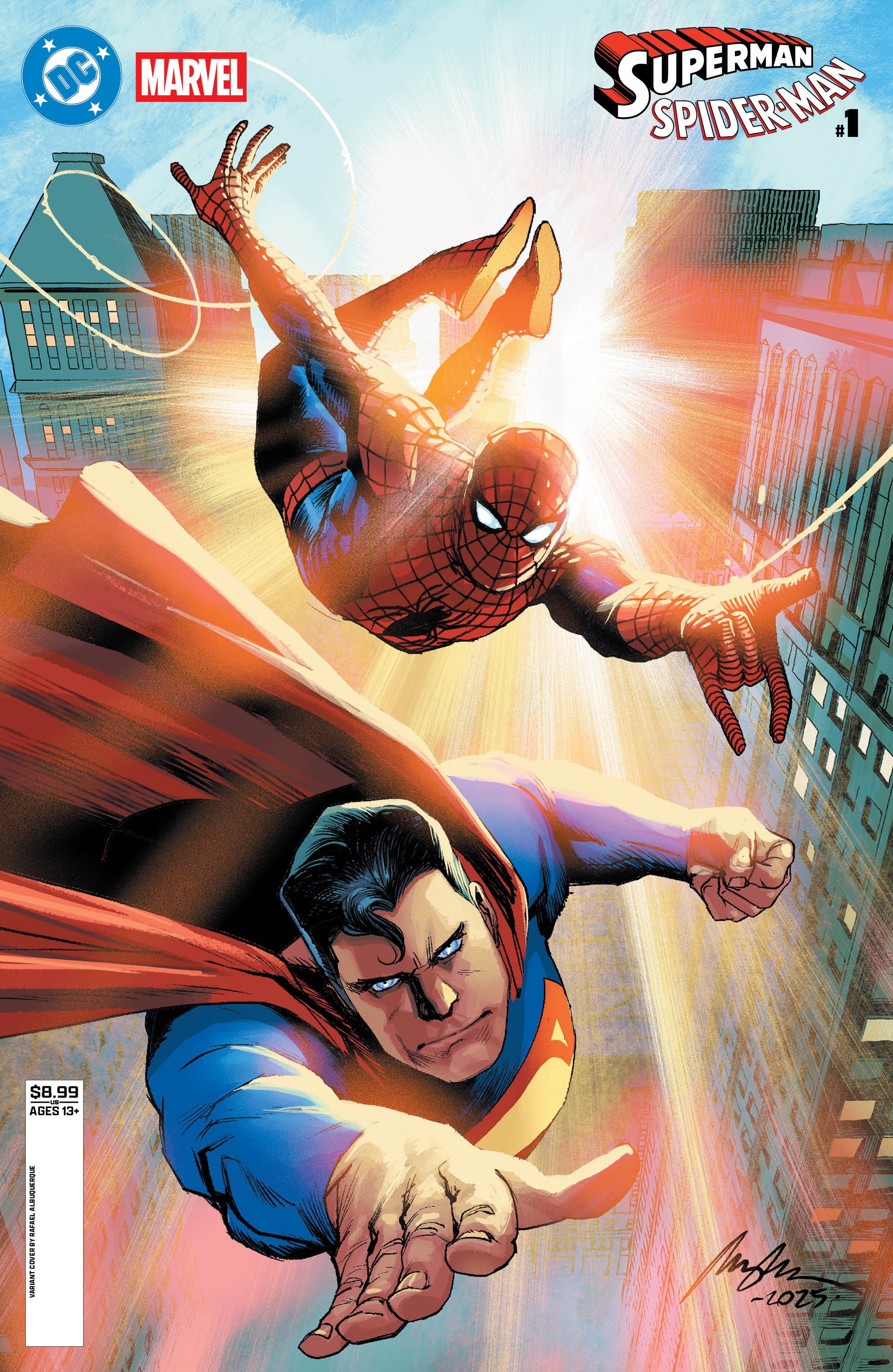 New DC & Marvel Crossovers Revealed, Features Dream Spider-Man Team-up ...