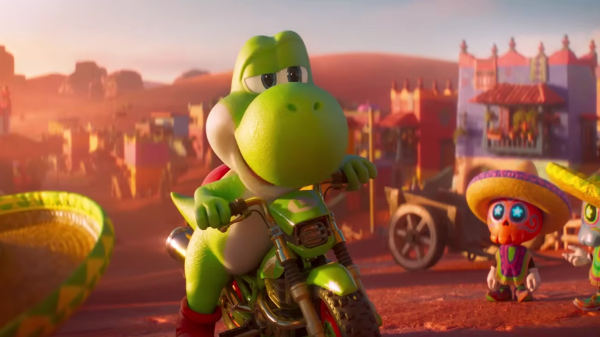 The Super Mario Galaxy Movie Big Game Spot Shows Yoshi Leveling Up ...