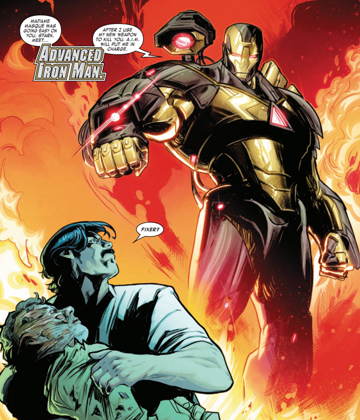 Marvel Introduces Advanced Iron Man Who Is Pure Evil, Villain Piloting ...