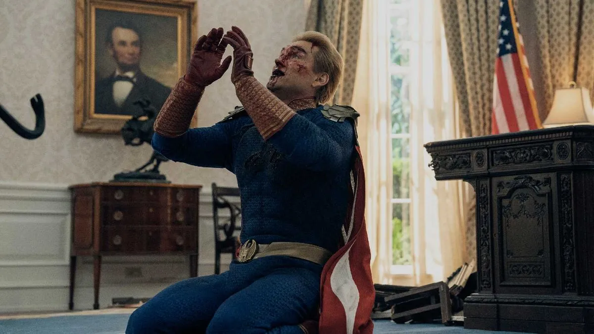 Watch Intense BTS Video of Homelander vs. Butcher in The Boys Finale ...