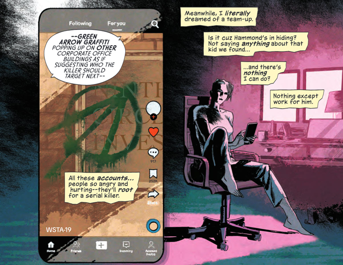 Absolute Green Arrow Turns Black Canary Into a Brilliant Metaphor for ...