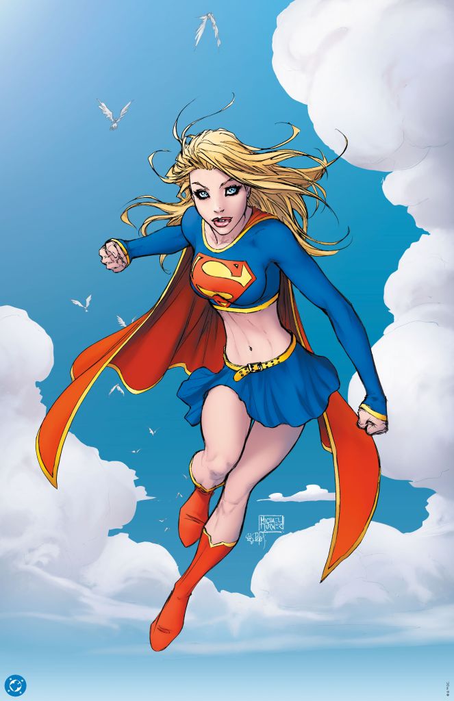 Supergirl Soars in New DC Art Book for Michael Turner Preview ...