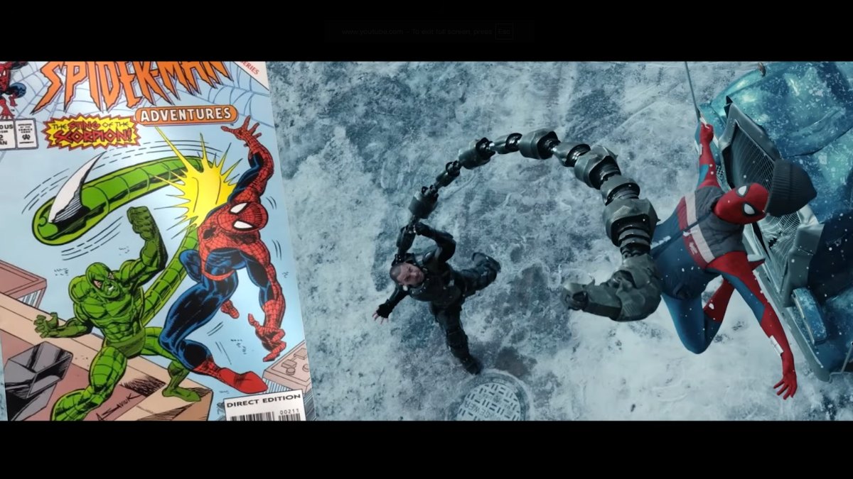 Spider-Man: Brand New Day Reveals New Scorpion Action Scene Not Shown ...