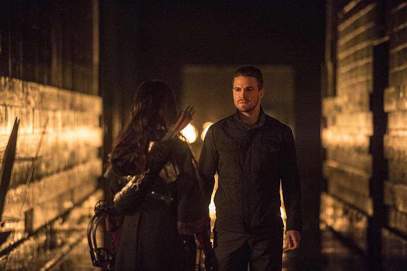 Oliver Queen Meets Ra's al Ghul in Promo Images for Arrow's Winter ...