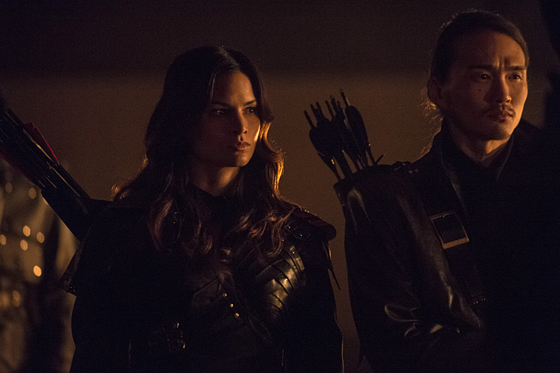 Oliver Queen Meets Ra's al Ghul in Promo Images for Arrow's Winter ...