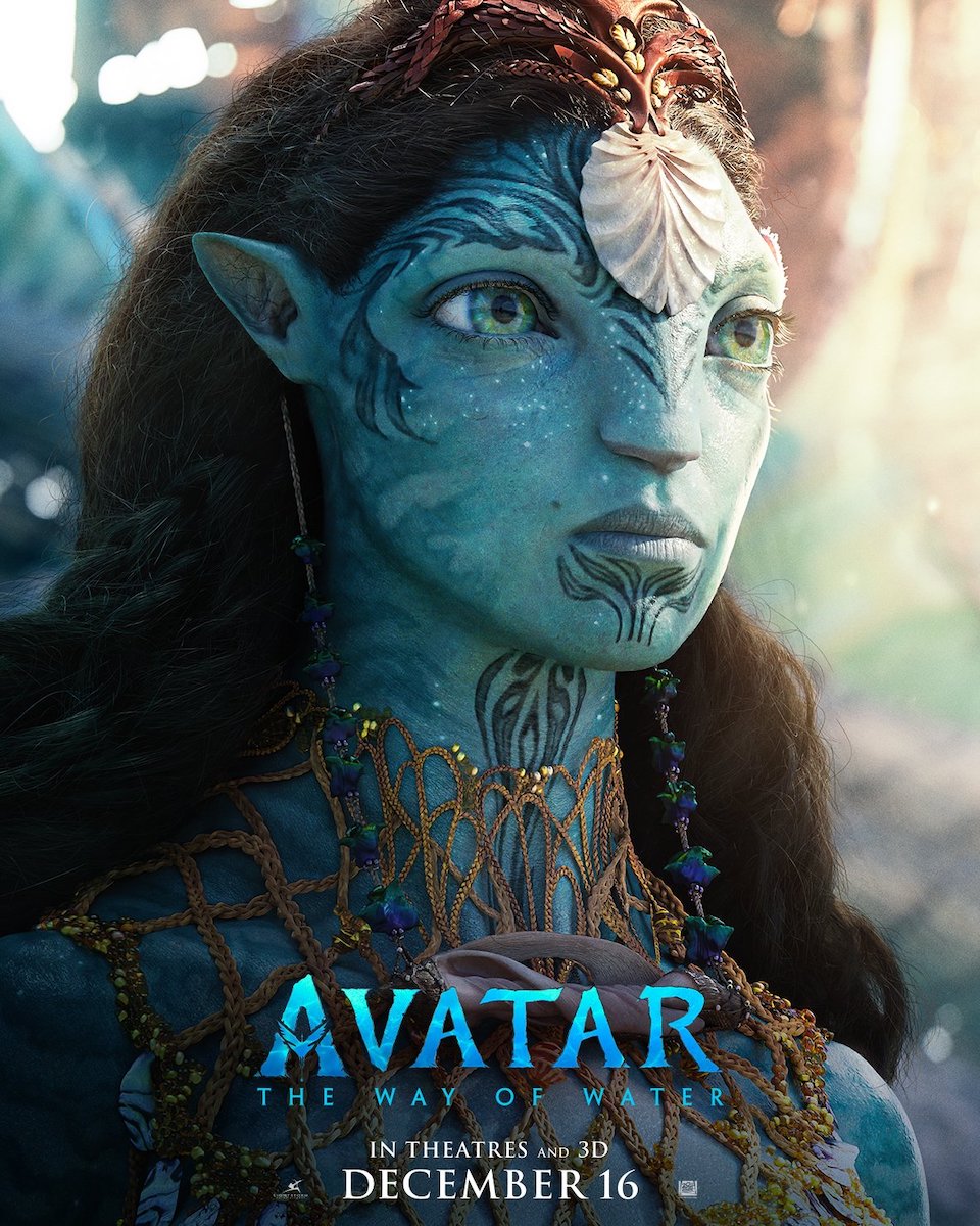 Avatar: The Way of Water Character Posters Show Na'vi Heroes, Villains