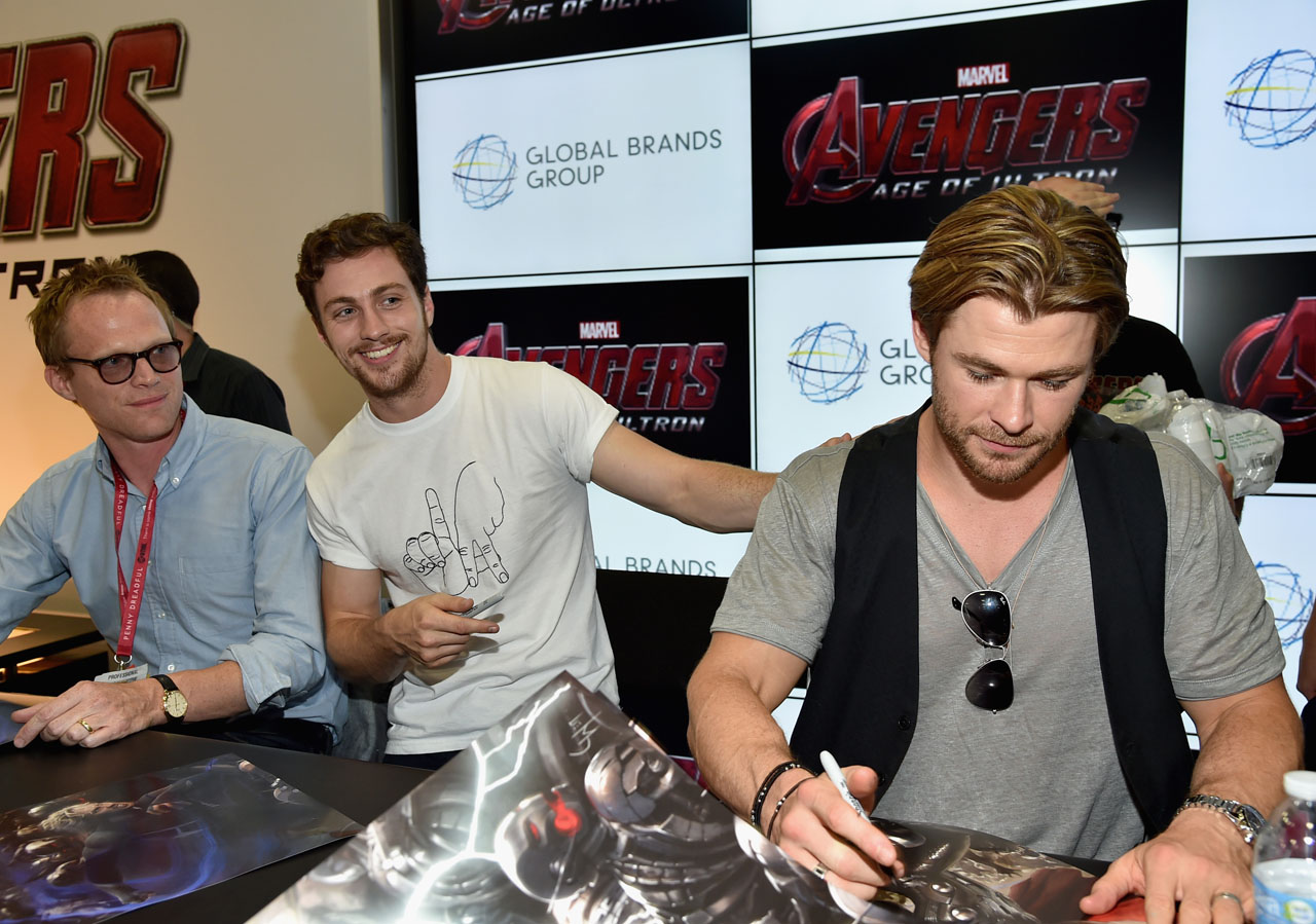 Comic-Con: Avengers: Age of Ultron and Ant-Man Cast Videos and Photos ...