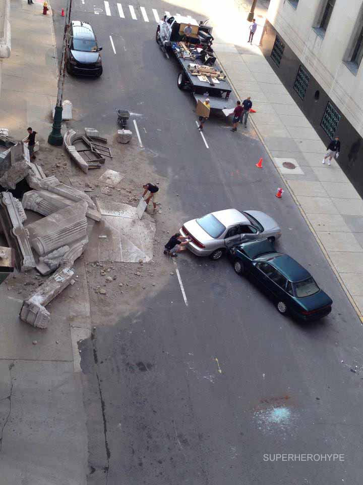 Batman v Superman: More Videos and Photos from the Detroit Set - Comic ...