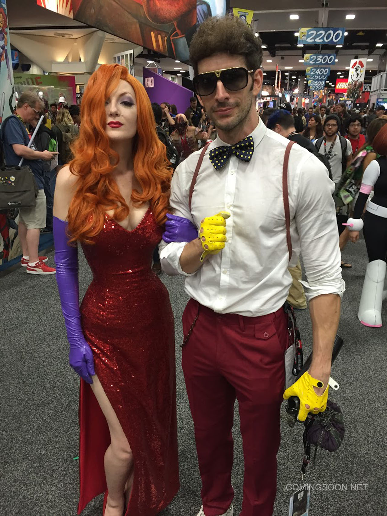 Floor Pictures and Cosplay from Comic-Con 2016