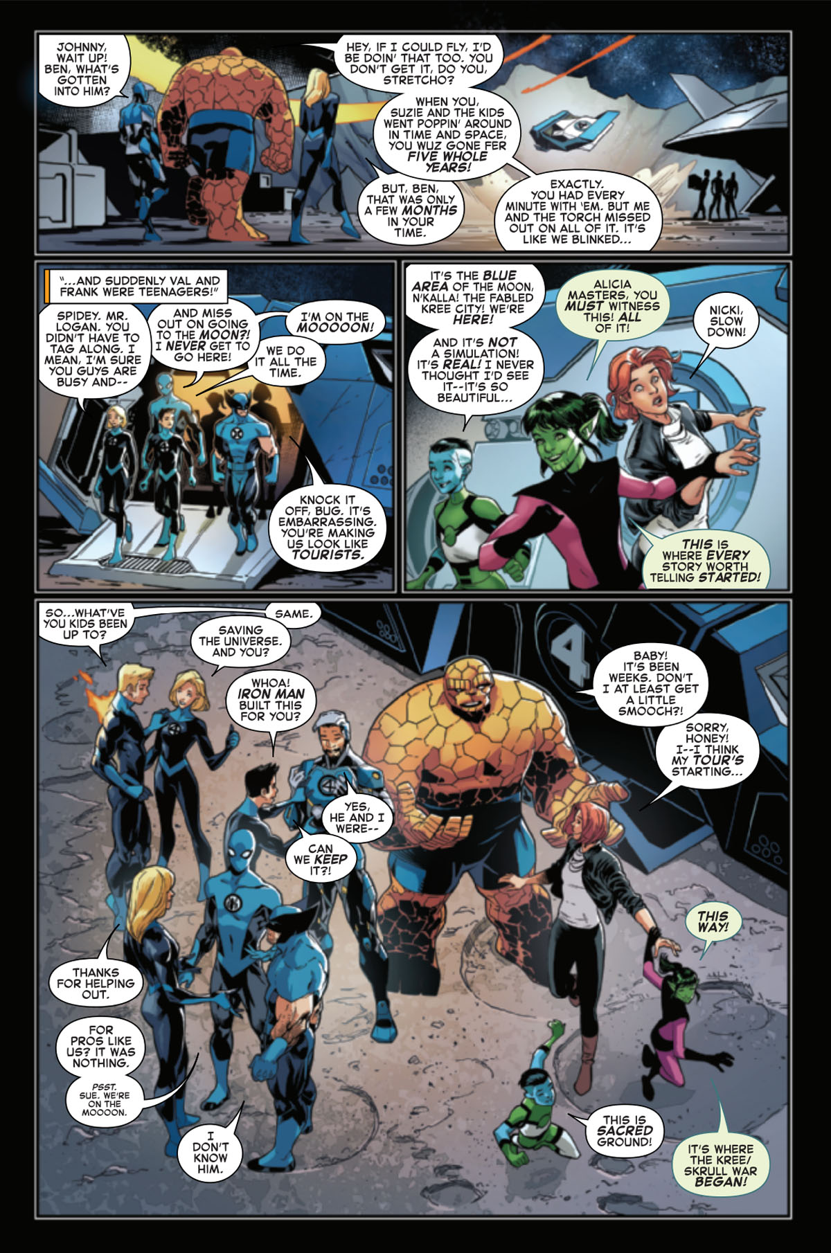 Exclusive Preview: Empyre: Fallout – Fantastic Four #1