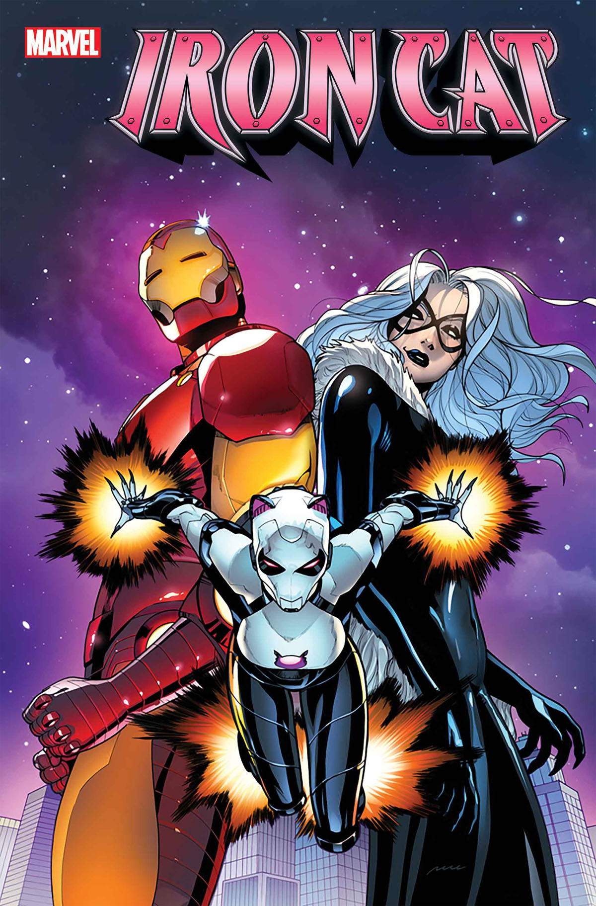 Exclusive First Look At Black Cat and Iron Man In Iron Cat #1