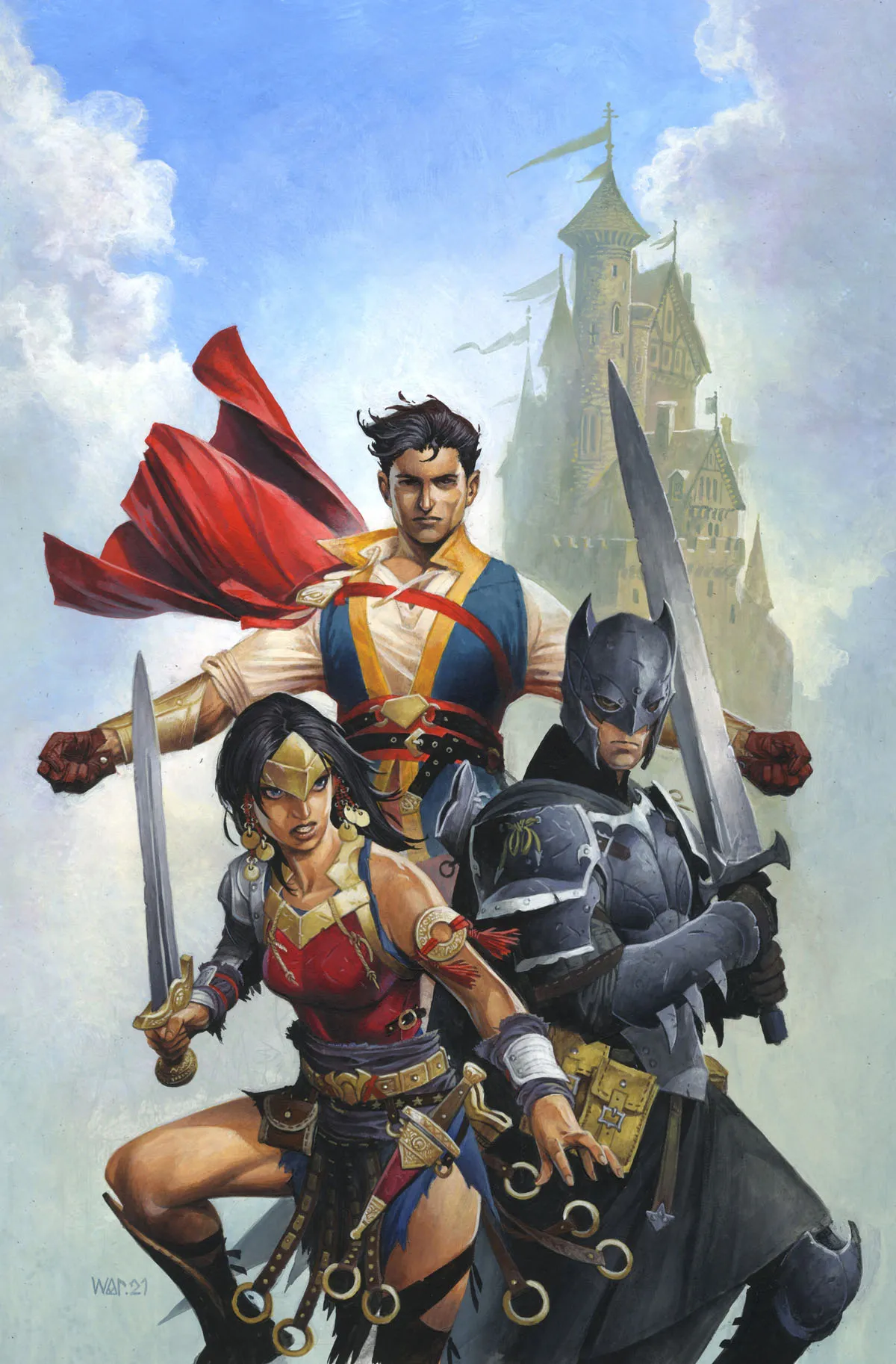 Batman Takes Up His Sword in DC's Dark Knights of Steel