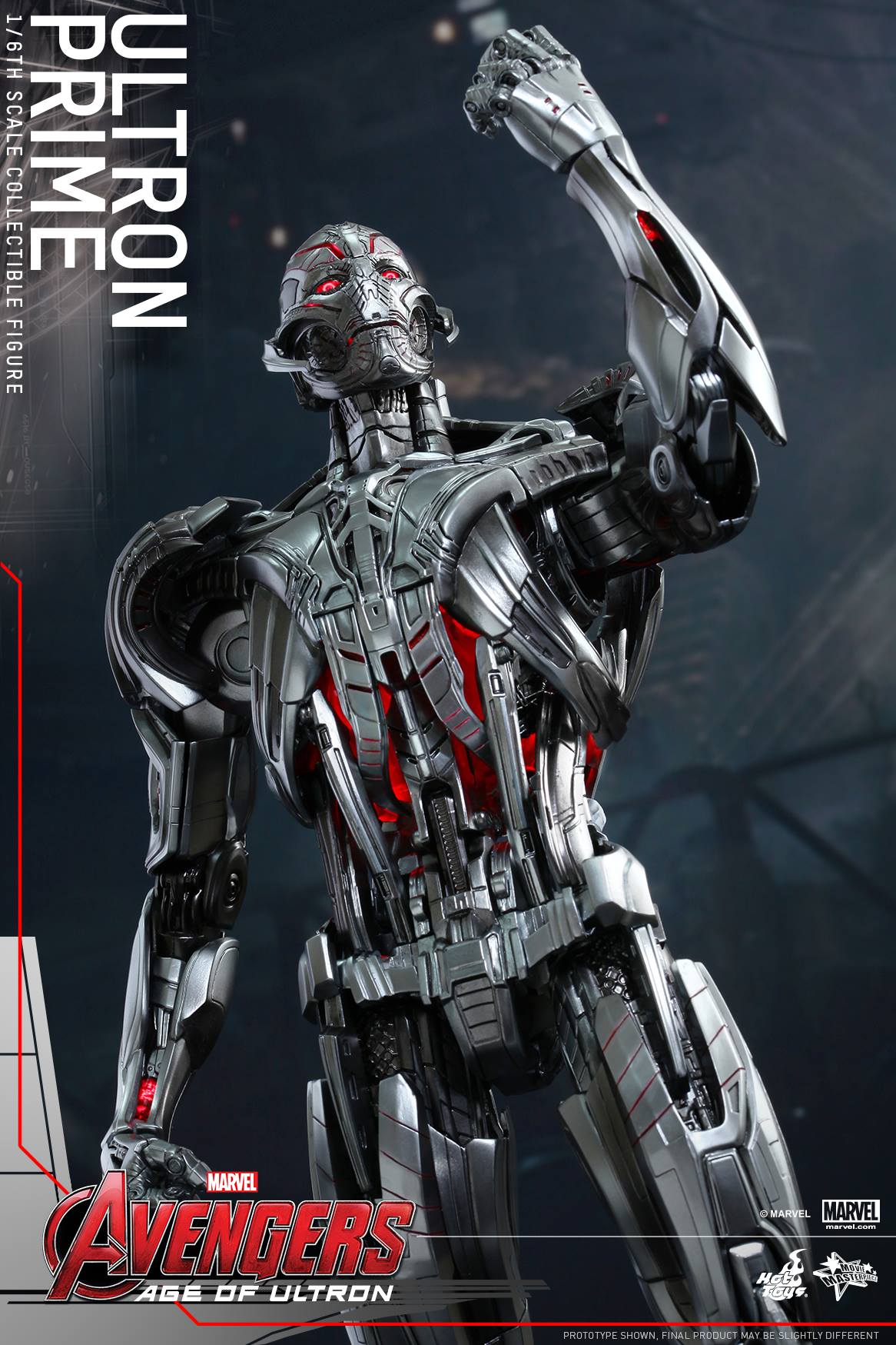 The Hot Toys Ultron Gets Detailed with the Avengers' Robotic Foe ...