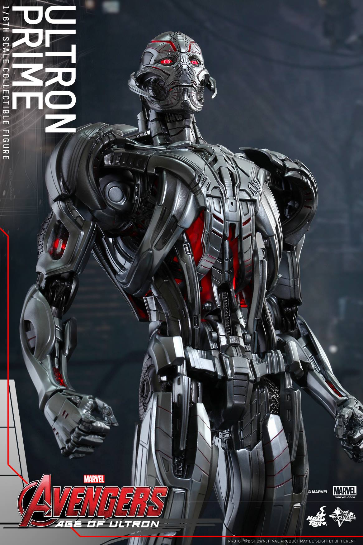 The Hot Toys Ultron Gets Detailed with the Avengers' Robotic Foe ...