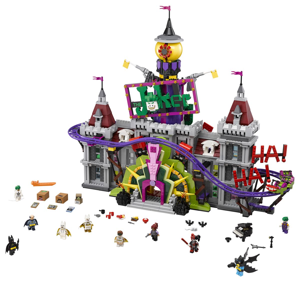Joker Manor Building Set Revealed by LEGO